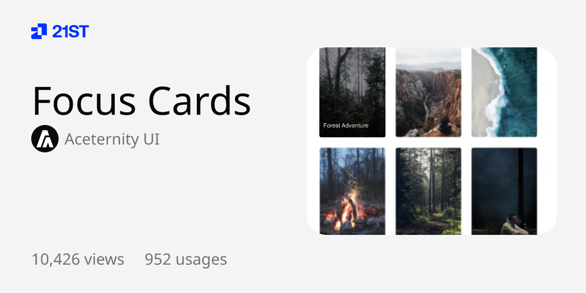 21st.dev - Discover, share, and craft UI components