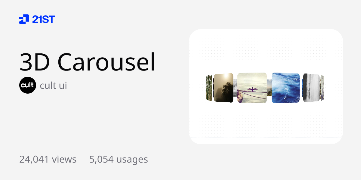 21st.dev - Discover, share, and craft UI components