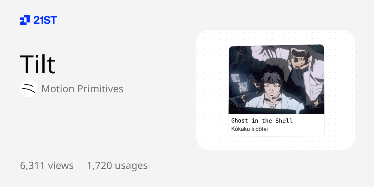 21st.dev - Discover, share, and craft UI components