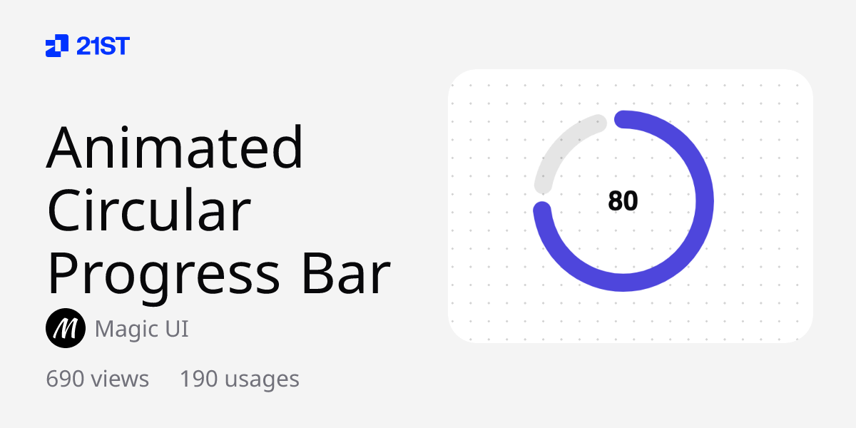 21st.dev - Discover, share, and craft UI components