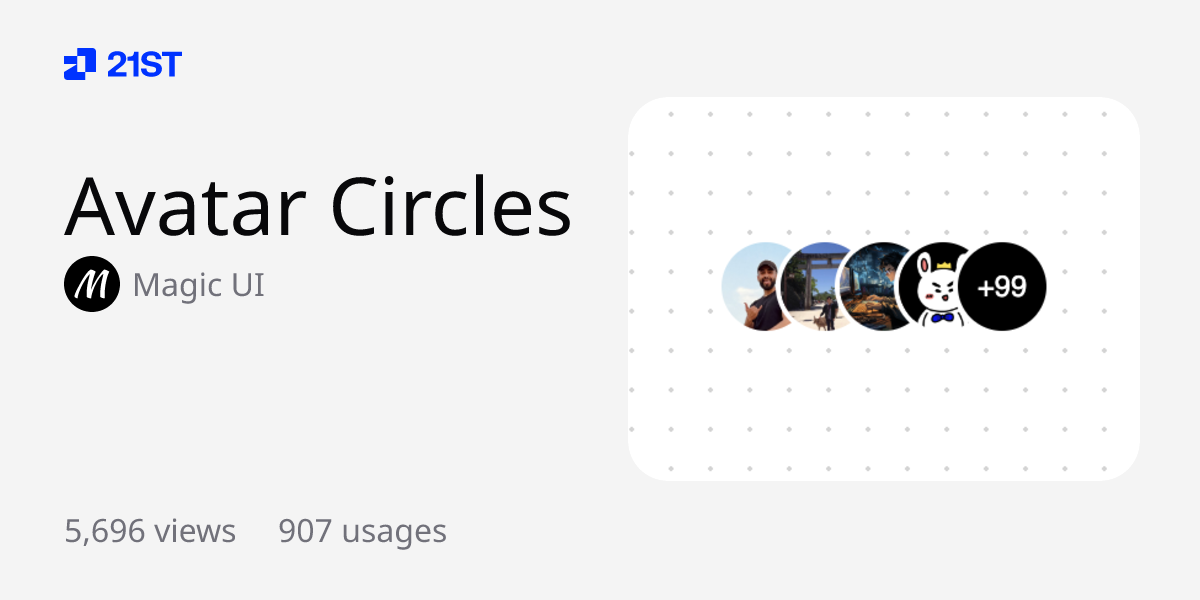 21st.dev - Discover, share, and craft UI components