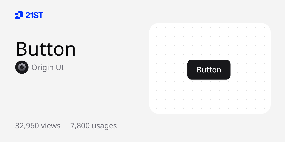 21st.dev - Discover, share, and craft UI components
