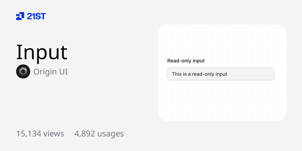 21st.dev - The NPM for Design Engineers