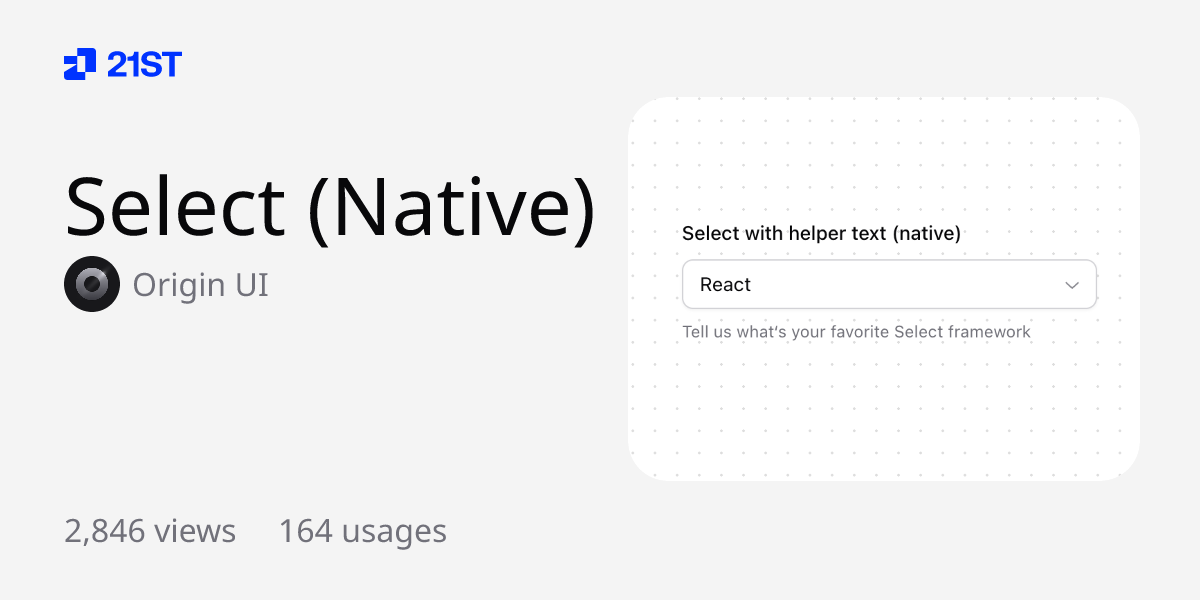 21st.dev - Discover, share, and craft UI components