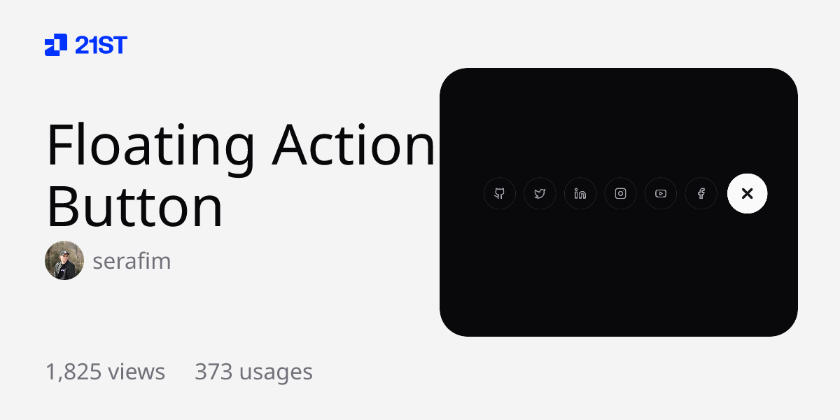 21st.dev - Discover, share, and craft UI components