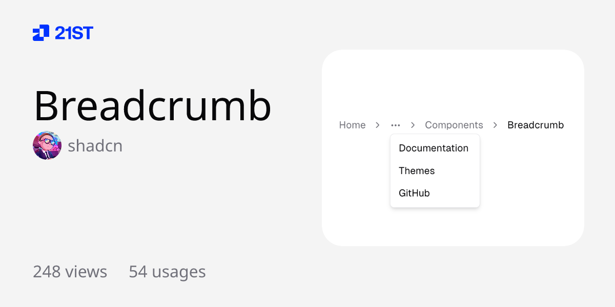 21st.dev - Discover, share, and craft UI components