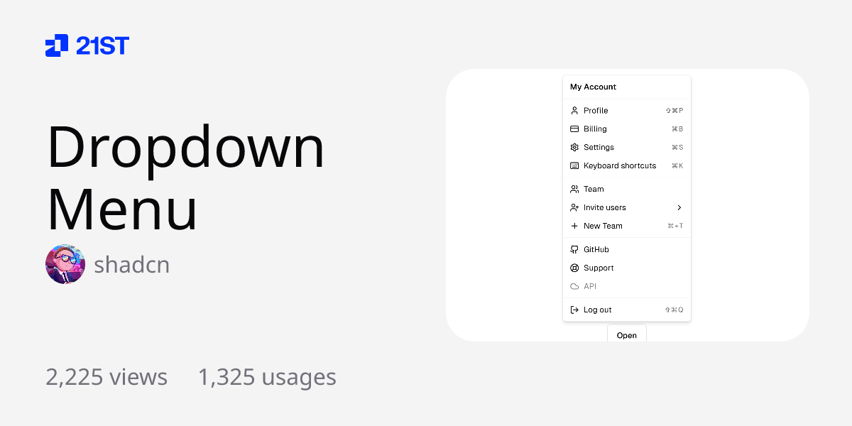 21st.dev - Discover, share, and craft UI components