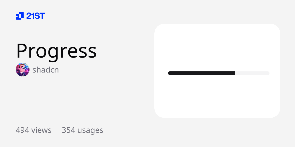 21st.dev - Discover, share, and craft UI components