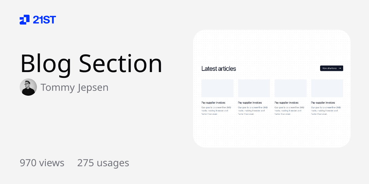 21st.dev - Discover, share, and craft UI components