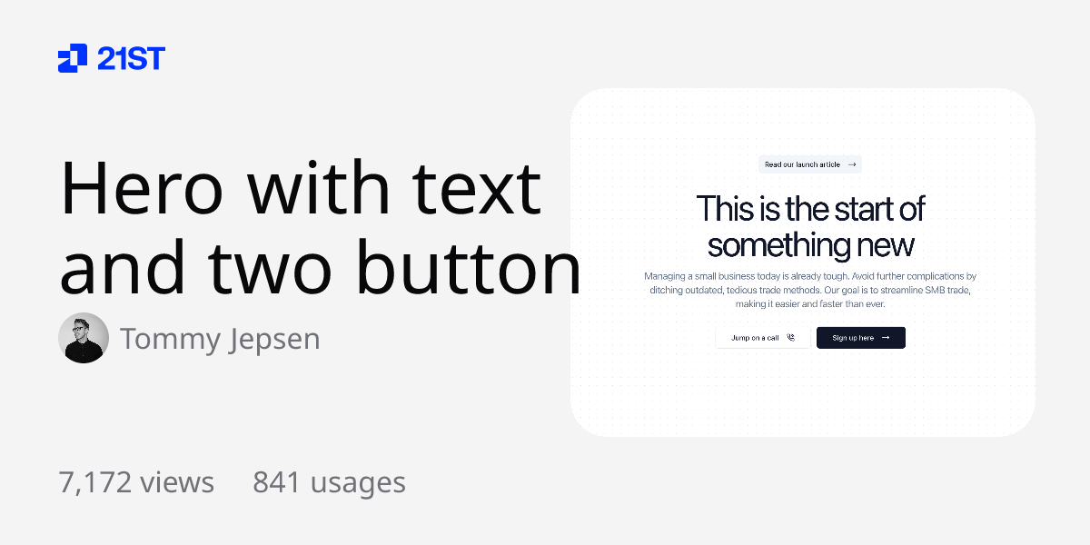 21st.dev - Discover, share, and craft UI components